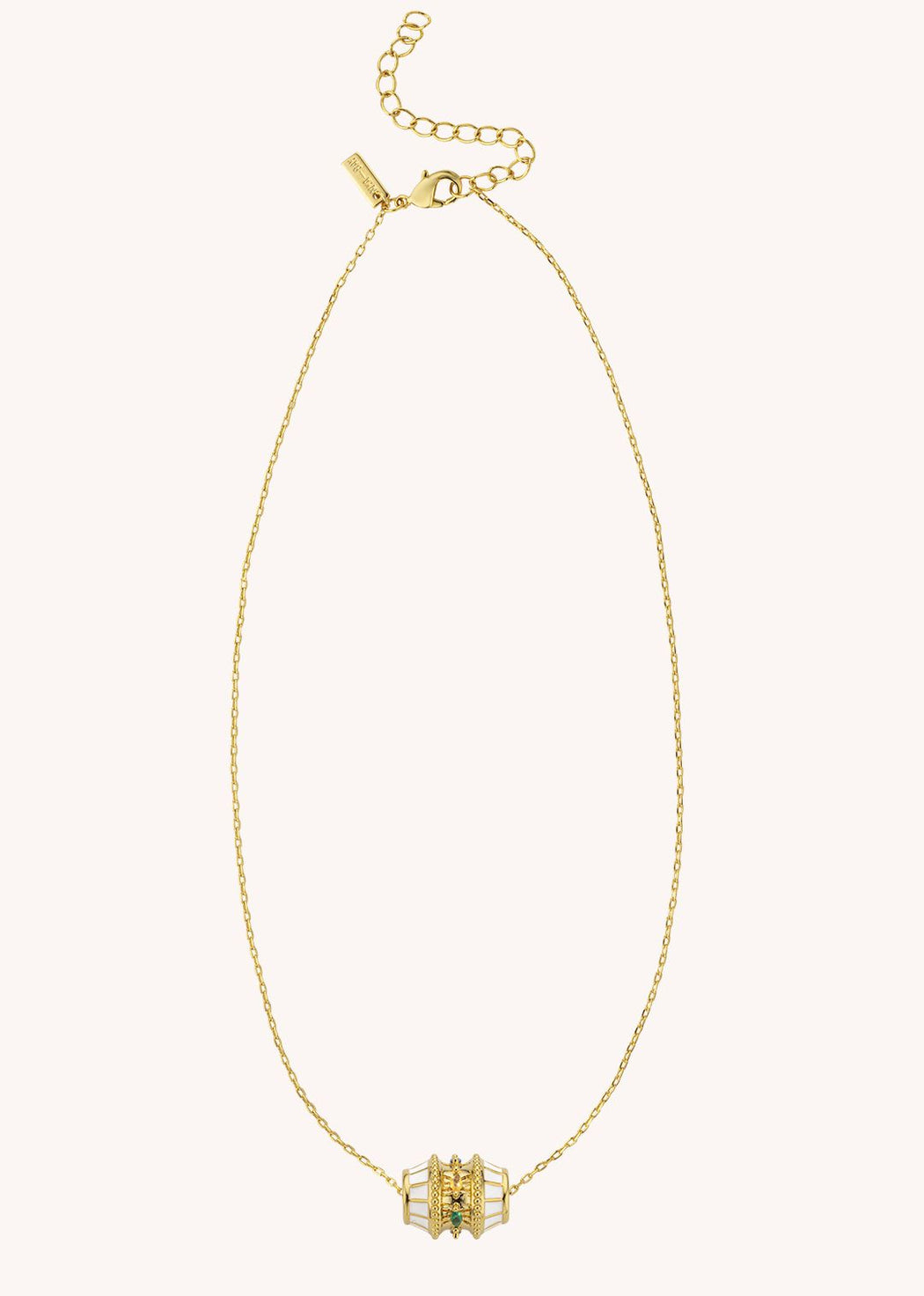 COLLIER - WHITE TALISMAN Mya Bay— HENIN