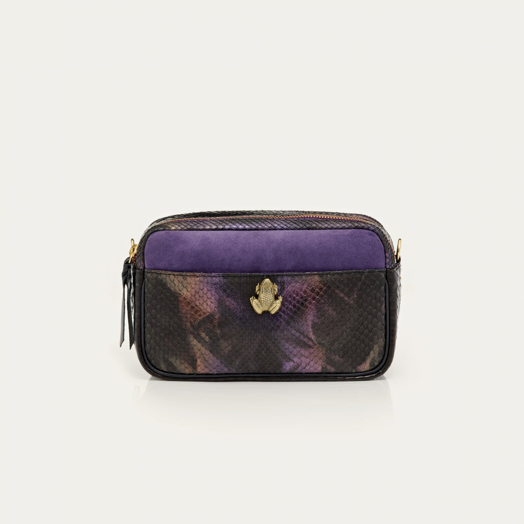 sac Claris Virot Lily carbone— HENIN