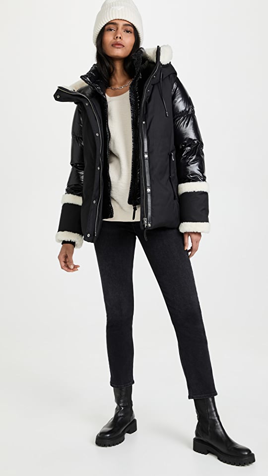 manteaux Mackage cyrah-black— HENIN